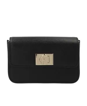 Furla 1927 Soft Mini Crossbody Bag - Black