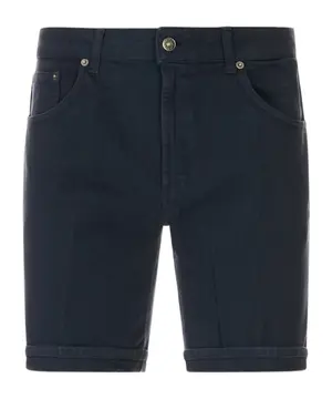 DONDUP Belt-loop Shorts - Black