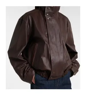 LEMAIRE Leather Blouson Jacket