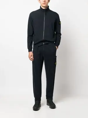 Stone Island Compass-motif Zip-up Jacket