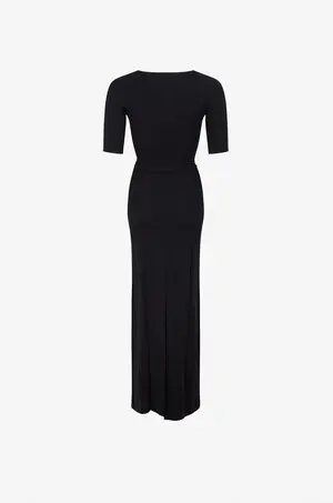 Jacquemus The Bolero Maxi Dress - Black