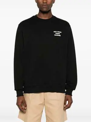 Drole De Monsieur Le Sweatshirt Slogan" Top