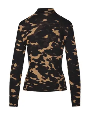 Nanushka Nayeli Long Sleeved Turtleneck Top