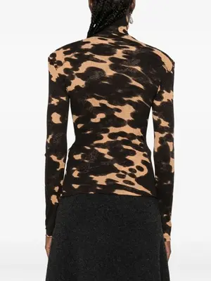 Nanushka Nayeli Long Sleeved Turtleneck Top