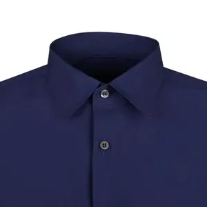 Prada Triangle Enamel Logo Buttoned Shirt