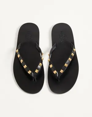 Valentino Garavani Rockstud Slip-on Flip Flops