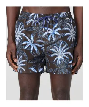 Paul Smith Palm Tree Print Swim Shorts
