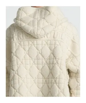 Dior Quilted Hooded Cardigan