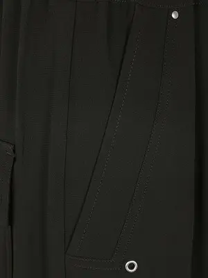 Rick Owens Bela Wide-leg Trousers - Black