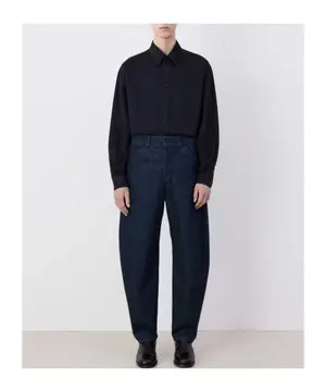 LEMAIRE Tapered Mid-rise Balloon Jeans