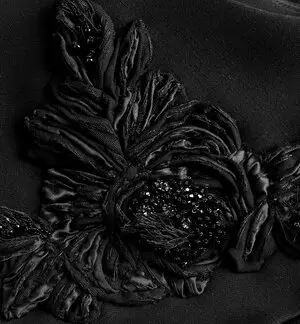 Dior Straight-cut Short Dress With Floral Embroidery