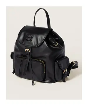 Miu Miu Leather Backpack