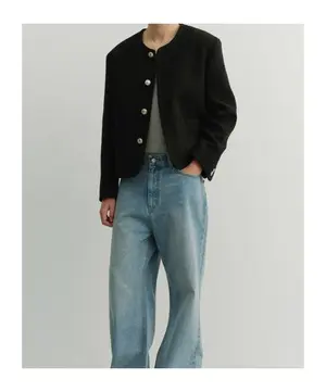 DUNST Ribbon Bouclé Tweed Jacket