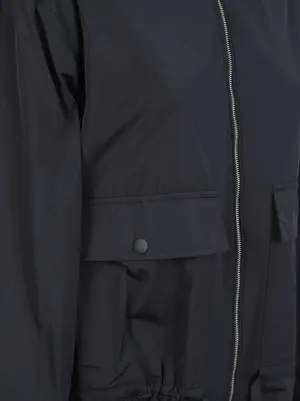 Peserico Drawstring Hem Zip-up Coat