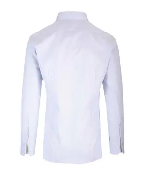 BARBA NAPOLI Long-sleeved Shirt - Light Blue
