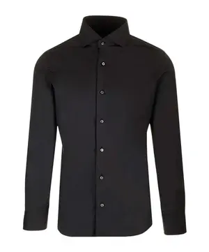 BARBA NAPOLI Straight-hem Slim-fit Shirt