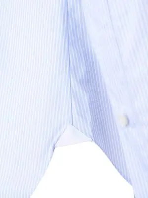 BARBA NAPOLI Pinstriped Straight-hem Shirt