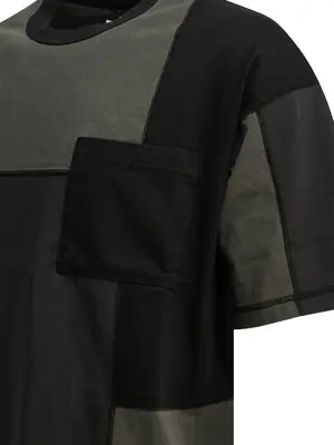 Comme Des Garçons Homme Patchwork Oversized T-shirt