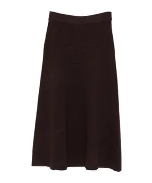 P.a.r.o.s.h Ribbed Midi Skirt