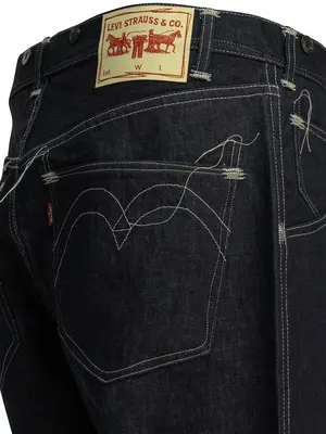 Junya Watanabe X Levi's Wide-leg Workwear Jeans - Black