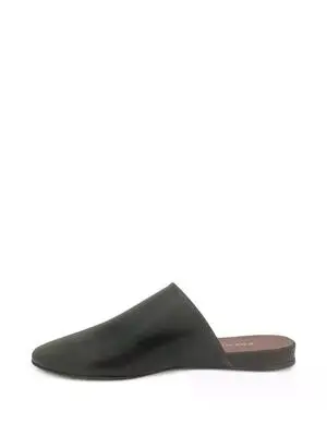 Premiata Leather Almond-toe Mules