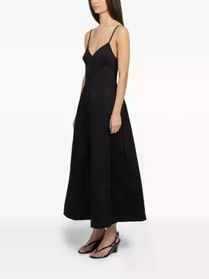 ST. AGNI V-neck Spaghetti Strap Dress