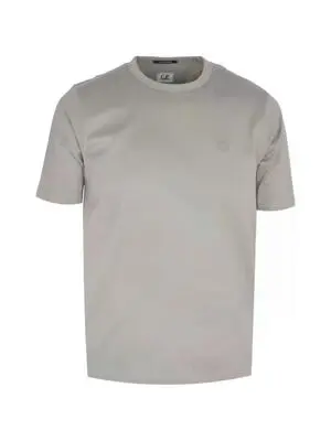 C.P. COMPANY Logo-patch T-shirt - Grey