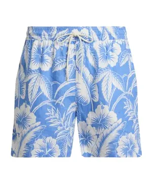 Polo Ralph Lauren Floral Swim Shorts - Blue