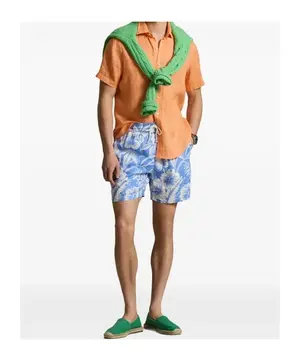 Polo Ralph Lauren Floral Swim Shorts - Blue