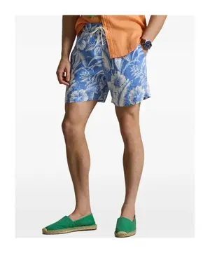 Polo Ralph Lauren Floral Swim Shorts - Blue