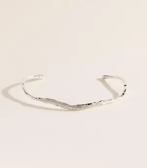 Alexis Bittar Solanales Skinny Collar Necklace - Silver
