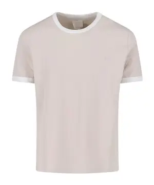 A.p.c. Contrast Trim Crewneck T-shirt