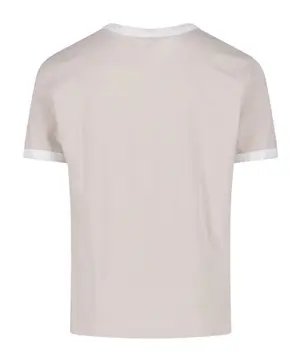 A.p.c. Contrast Trim Crewneck T-shirt