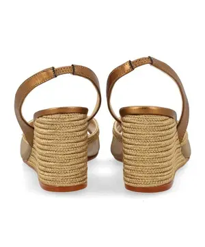 CastaÑer Betty Square-toe Wedge Espadrilles - Green
