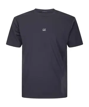 C.P. COMPANY Logo Mercerized Jersey T-shirt