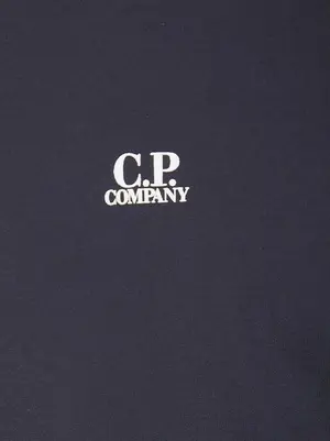 C.P. COMPANY Logo Mercerized Jersey T-shirt