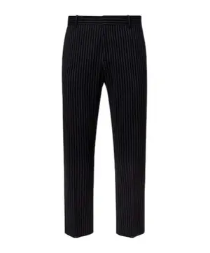 Acne Studios Tailored Pinstripe Straight Leg Trousers