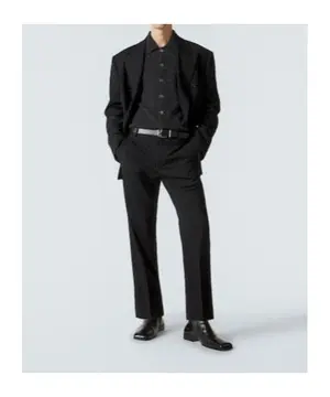 Acne Studios Tailored Pinstripe Straight Leg Trousers
