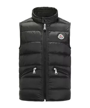 Moncler Gui Packable Down Gilet - Black