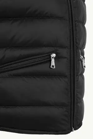 Moncler Gui Packable Down Gilet - Black