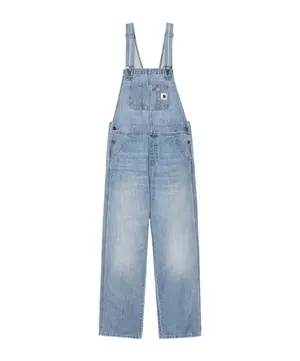 Carhartt Work In Progress Bib Denim Jumpsuits - Blue