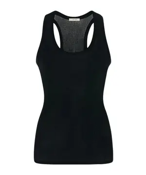 THE ROW Cendrea Tank Top - Black