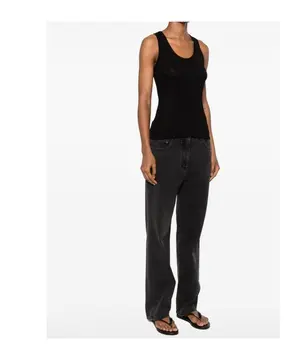 THE ROW Cendrea Tank Top - Black
