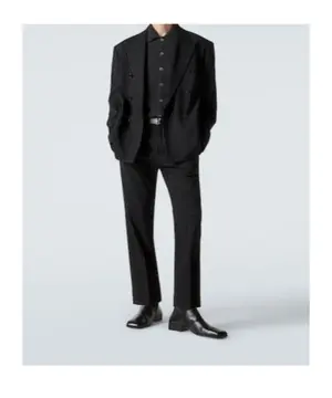 Acne Studios Striped Double-breasted Blazer