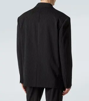 Acne Studios Striped Double-breasted Blazer