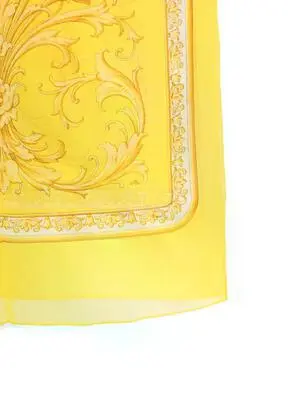 Versace 2000s Barocco-print Scarf