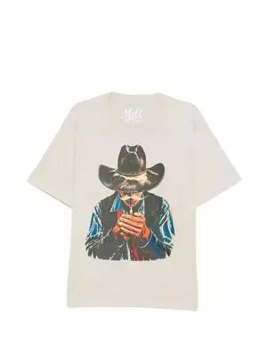 MELT Graphic-print Crew Neck T-shirt
