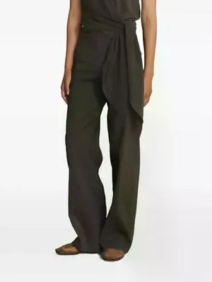 CORTANA Brenna High-waisted Trousers