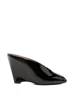 Ferragamo Glossed Mules Clogs For Women