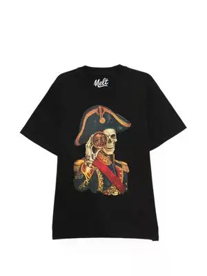 MELT Graphic-print Round Neck T-shirt